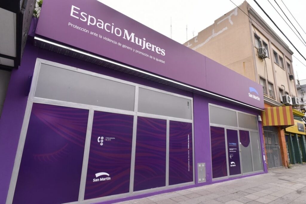 San Martín inaugura nueva sede del Espacio Mujeres en el centro de la ciudad - La primera diario